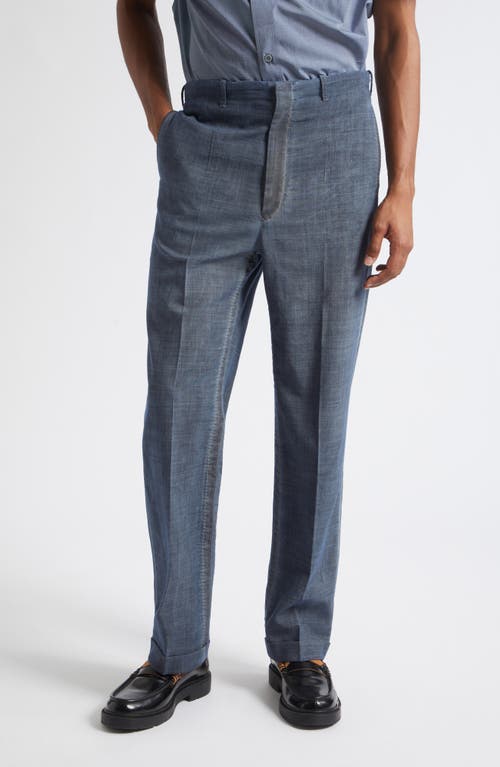 MAISON MARGIELA Maison Margiela Double-Dyed Wool Trousers